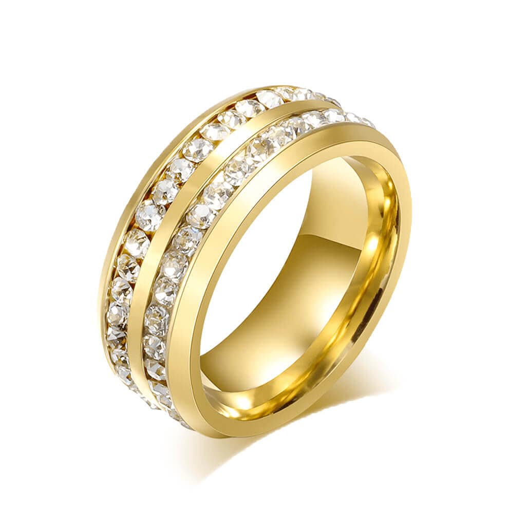 Iced Ring (Gold) – Undeniable London
