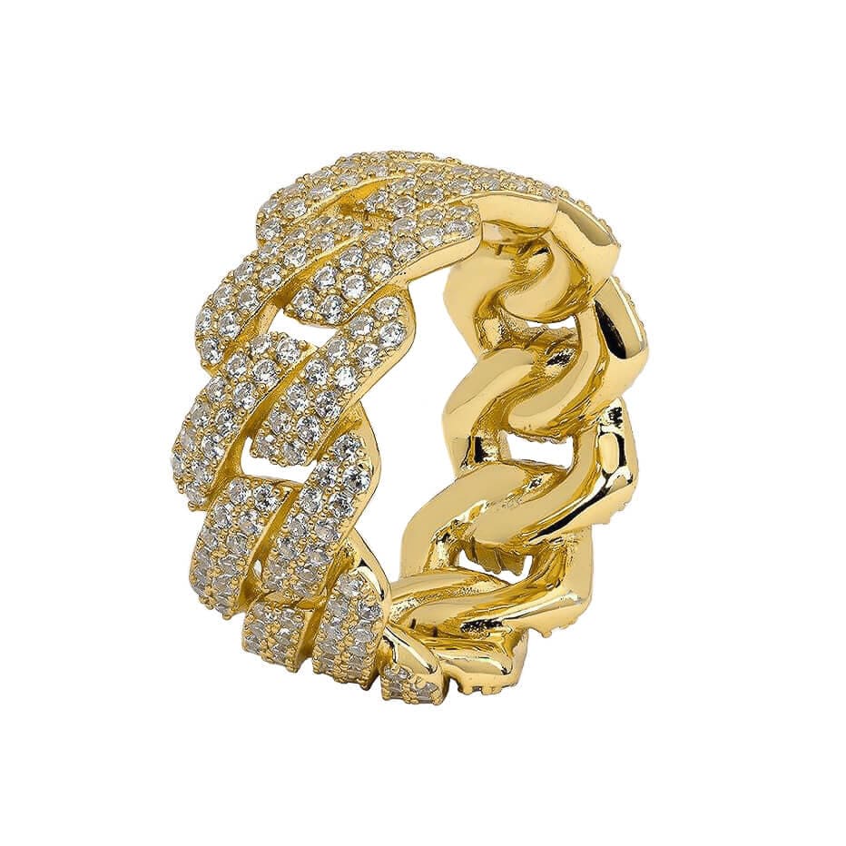 Iced Cuban Ring (Gold) – Undeniable London